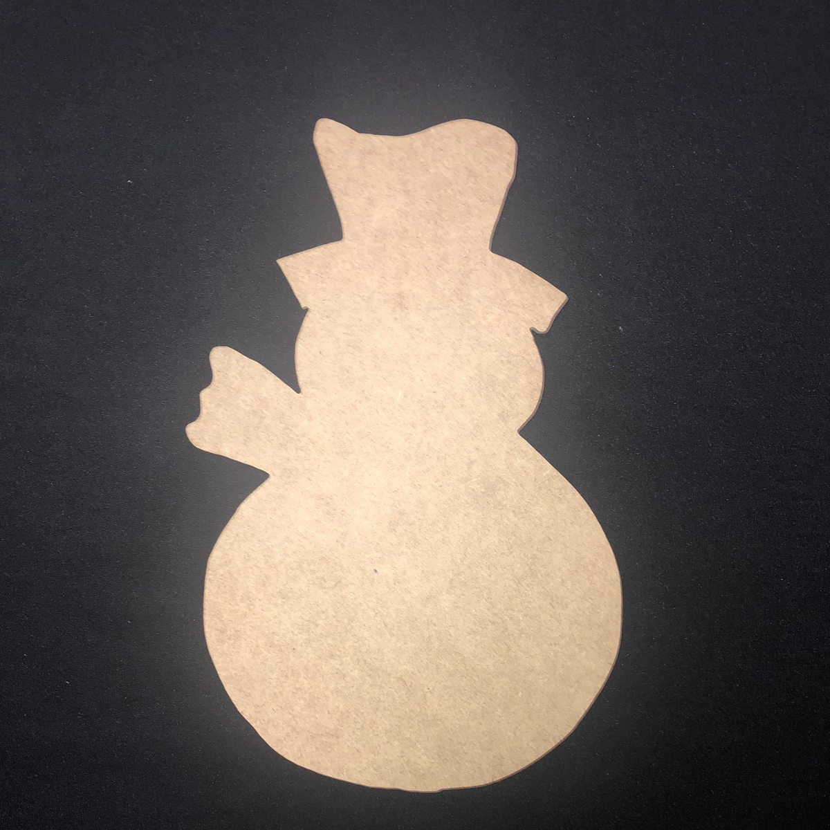 Snowman with Scarf Christmas Cutout Winter Wood, Door Hanger Wooden Bl ...