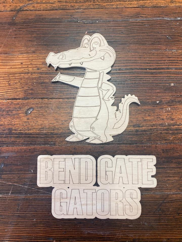 Bend Gate Gators Paint Kit – Whims & Wishes